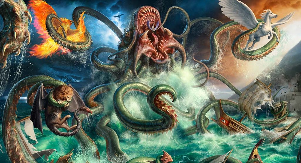 Kraken - Seres Mitológicos y Fantásticos