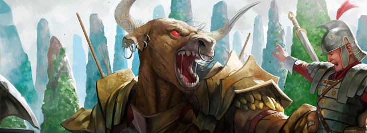 Minotauro - Seres Mitológicos y Fantásticos